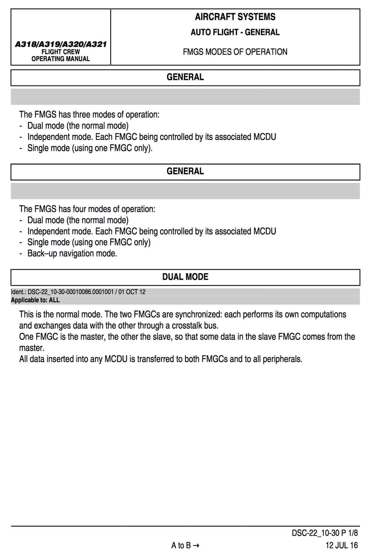 FMGS mode | 아이파일럿